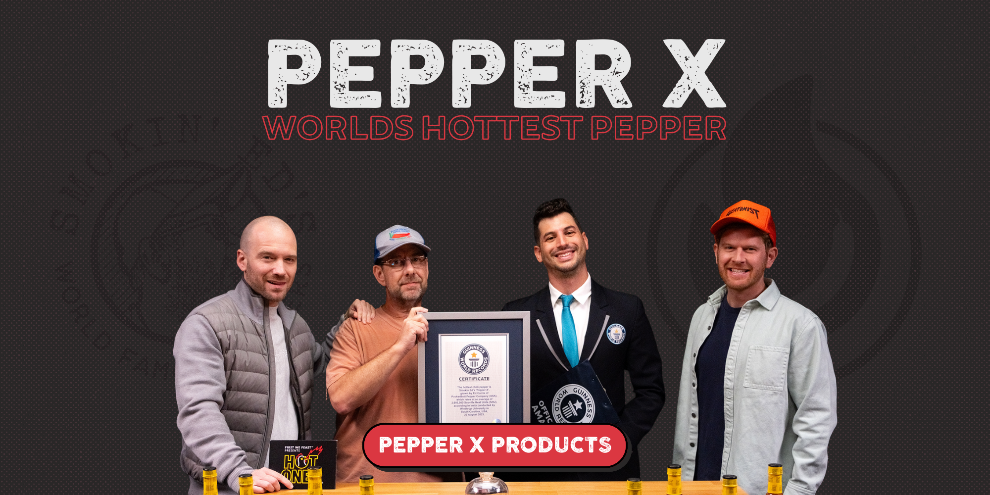Home of the World's Hottest Pepper - Smokin' Ed's Pepper X ...
