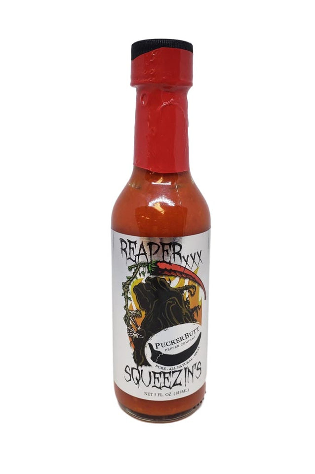 Extra Hot Signed Reaper Squeezins – PuckerButt Pepper Company